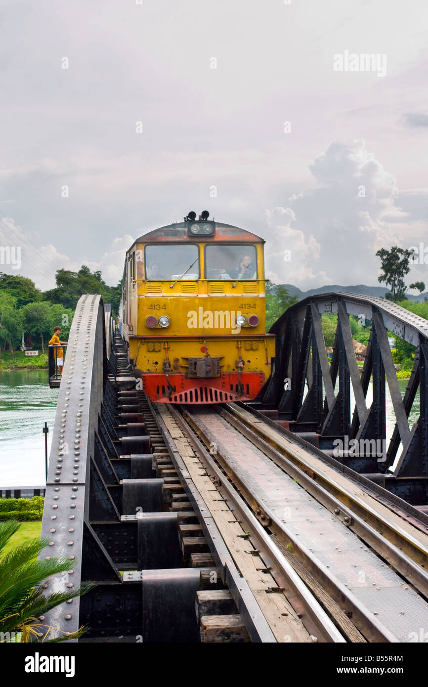 Bridge over the River Kwai, Pakkred Nonthaburi, Kanchanburi, Thailand ...