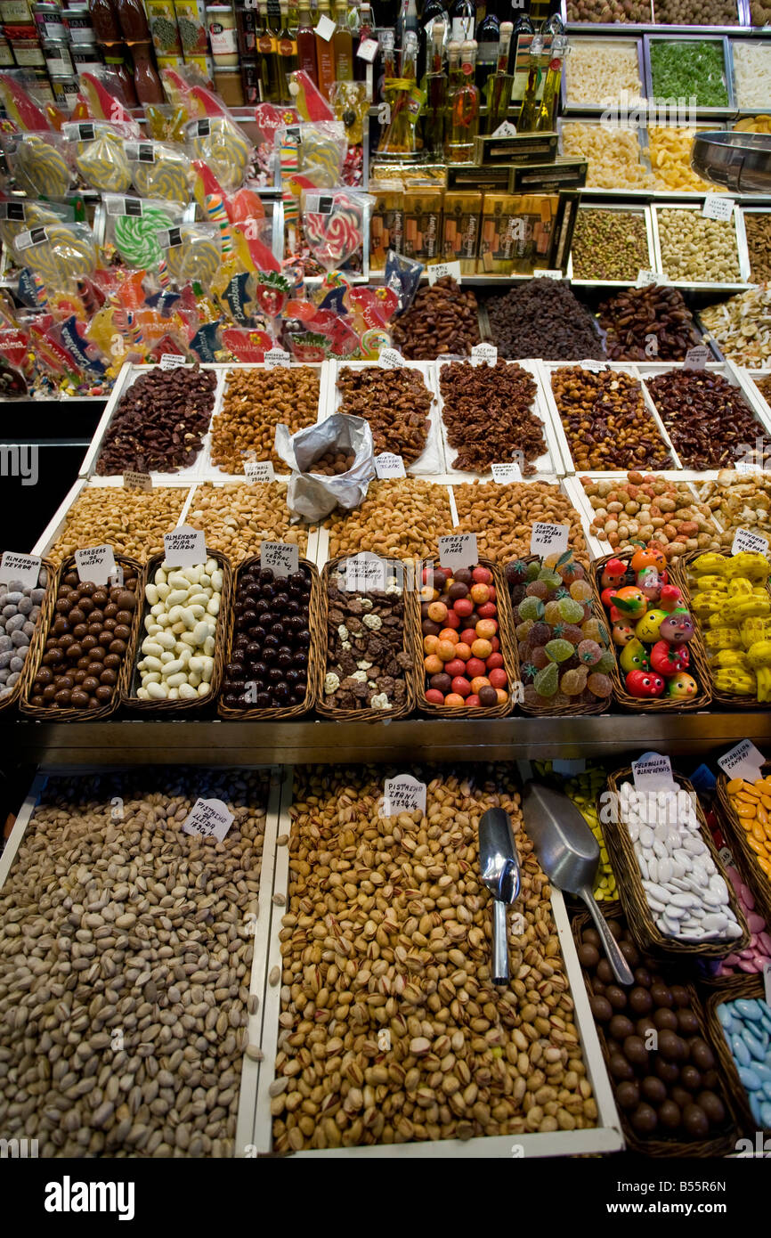 sweets market mix sweets Stock Photo - Alamy