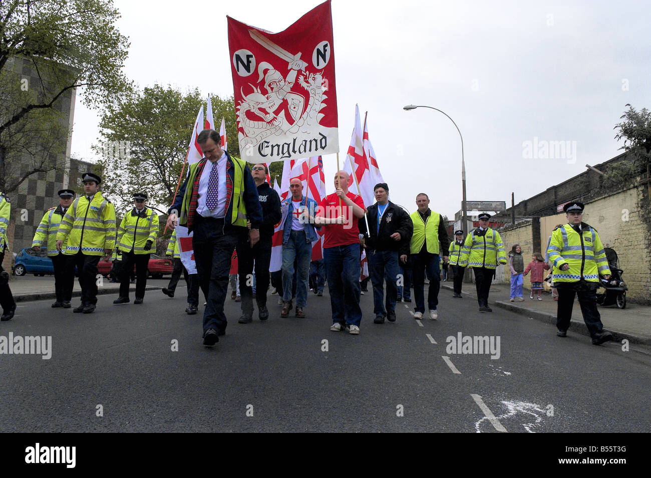 Neo nazi flag flag hi-res stock photography and images - Alamy
