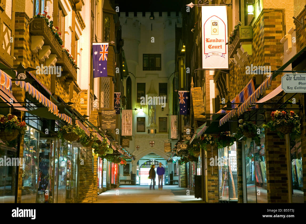 Australia, Western Australia, Perth. London Court is a three and four ...