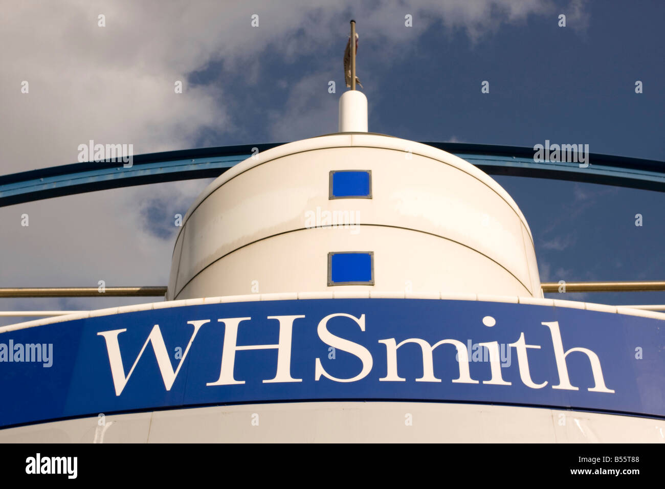 W H Smith shop sign at Fort shopping centre in Birmingham Stock Photo ...