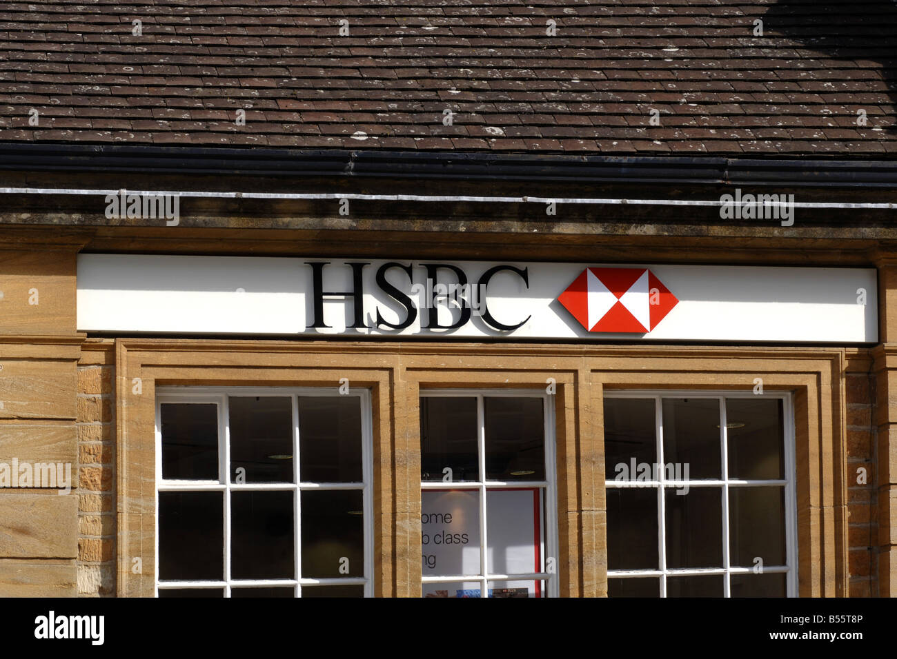 British Bank HSBC sign Stock Photo - Alamy
