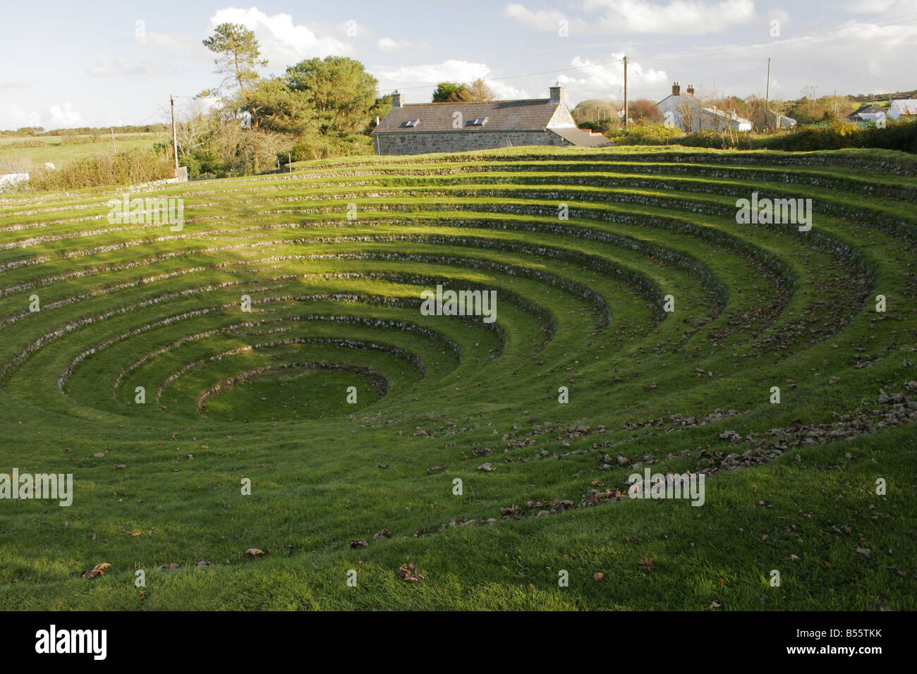 Gwennap Pit, Cornwall Stock Photo - Alamy