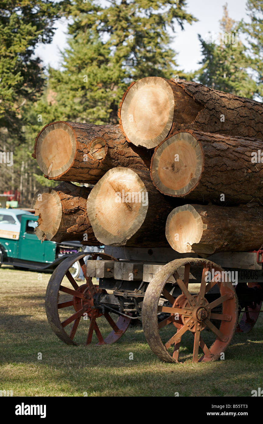 Logging industry canada logs hi-res stock photography and images - Alamy