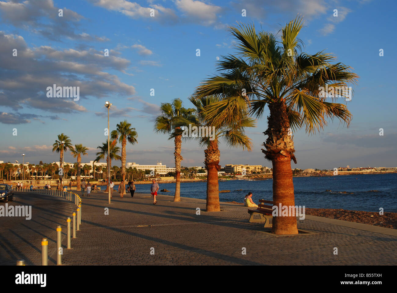 Paphos promenade in cyprus hi-res stock photography and images - Alamy