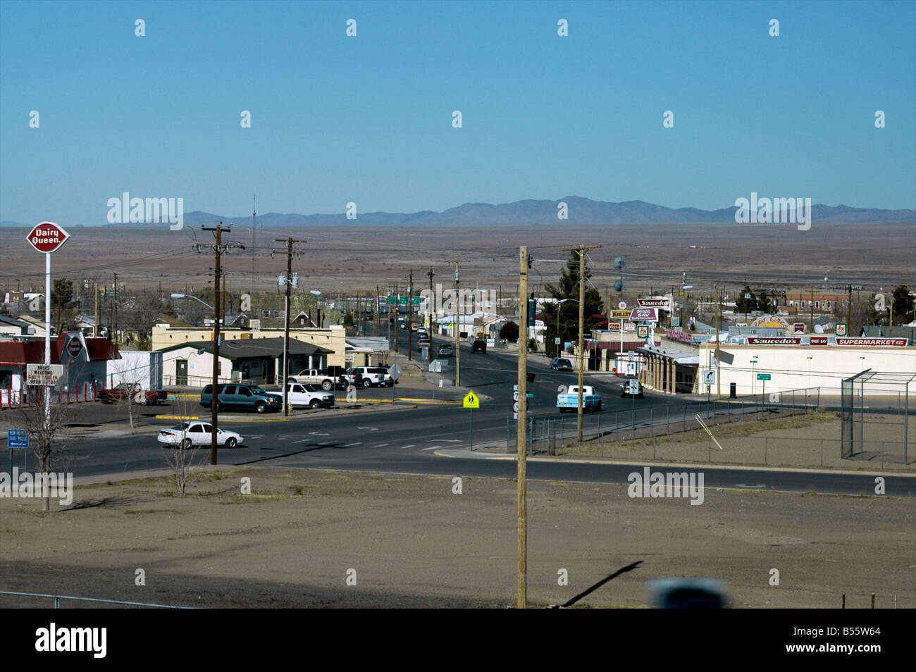 Lordsburg New Mexico USA, seen from I 10 Stock Photo - Alamy