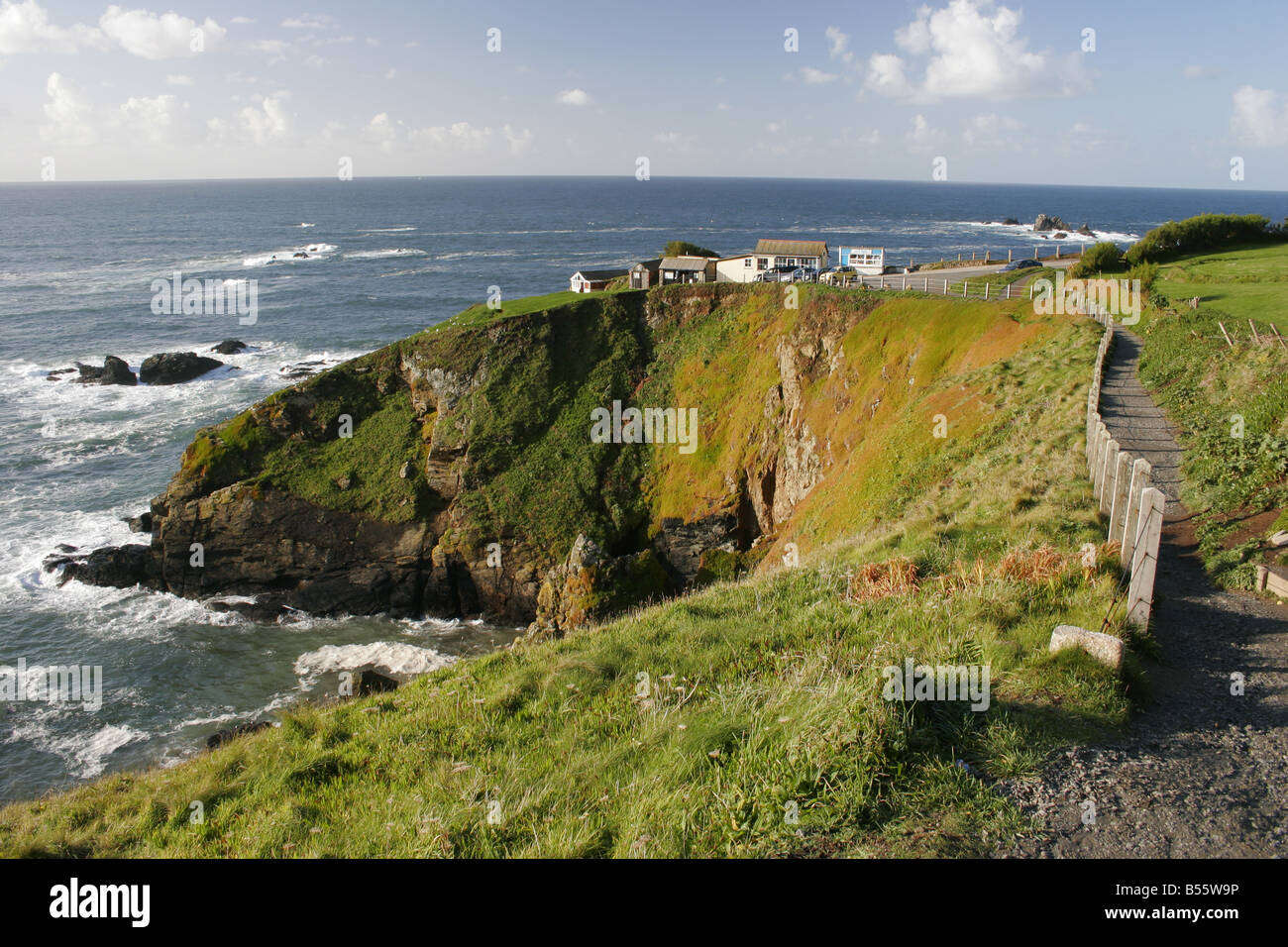 Lizard Point, the most southerly point of mainland Britain, Cornwall ...