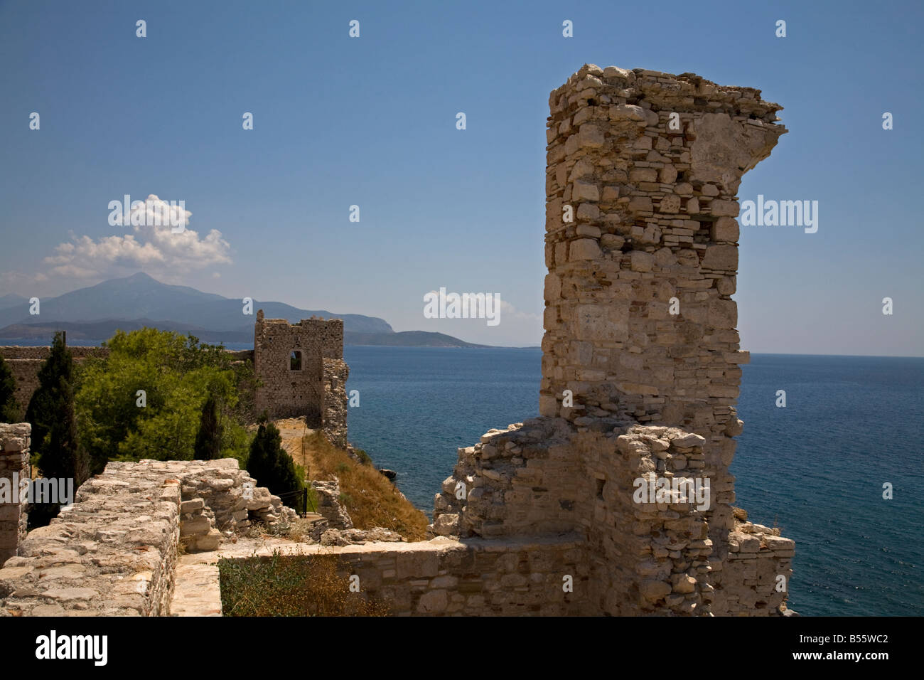 Castle of Lykourgos Logothetis Pythagorion Samos Greece Stock Photo - Alamy