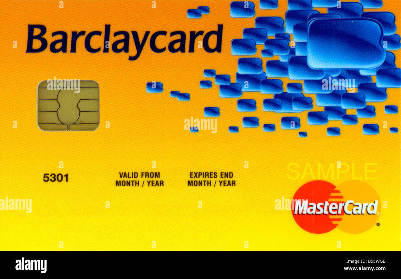 Barclays Mastercard Credit card Buy now pay later Stock Photo - Alamy