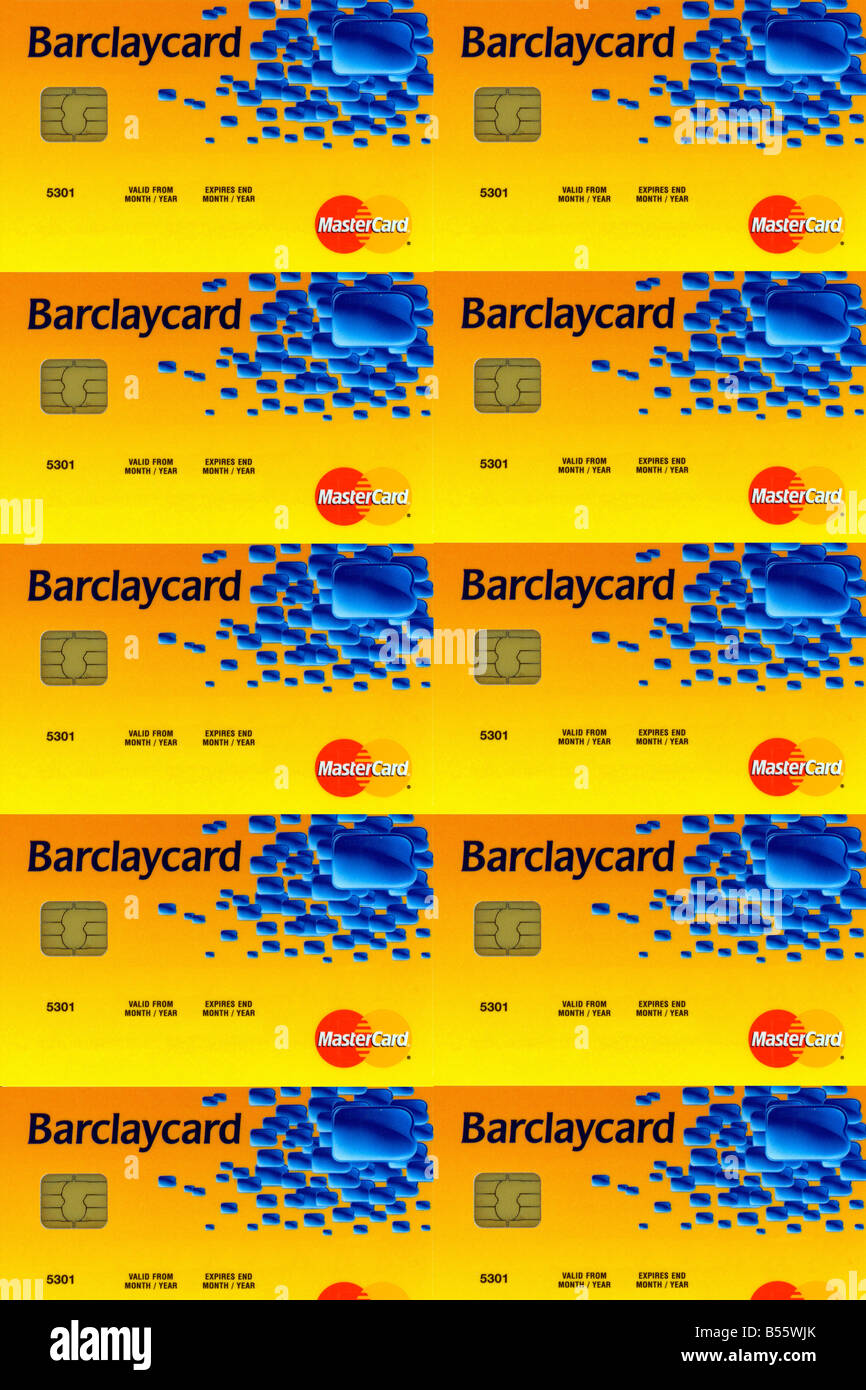 Barclays Mastercard Credit cards Buy now pay later Stock Photo - Alamy