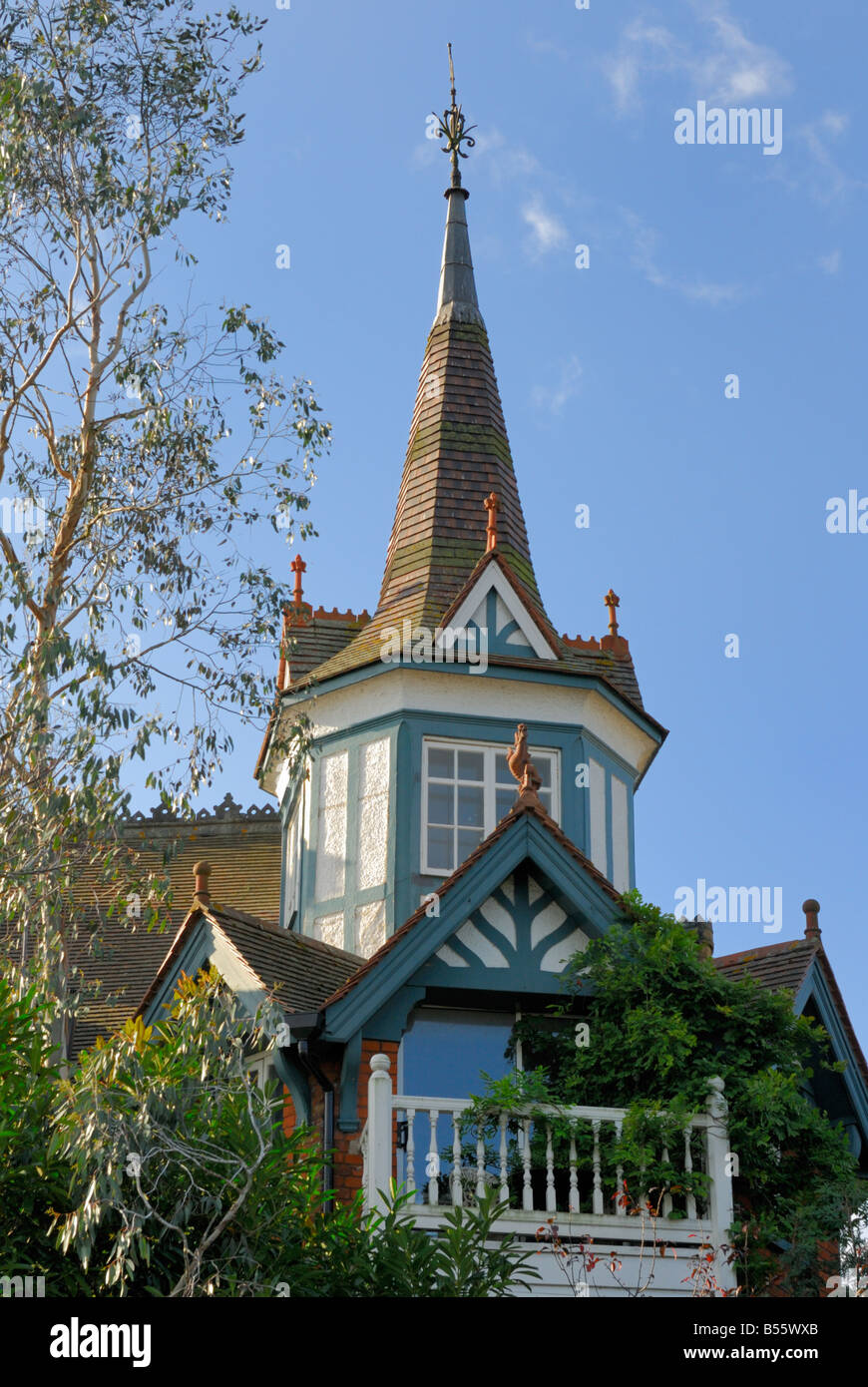 Victorian tower house hi-res stock photography and images - Alamy