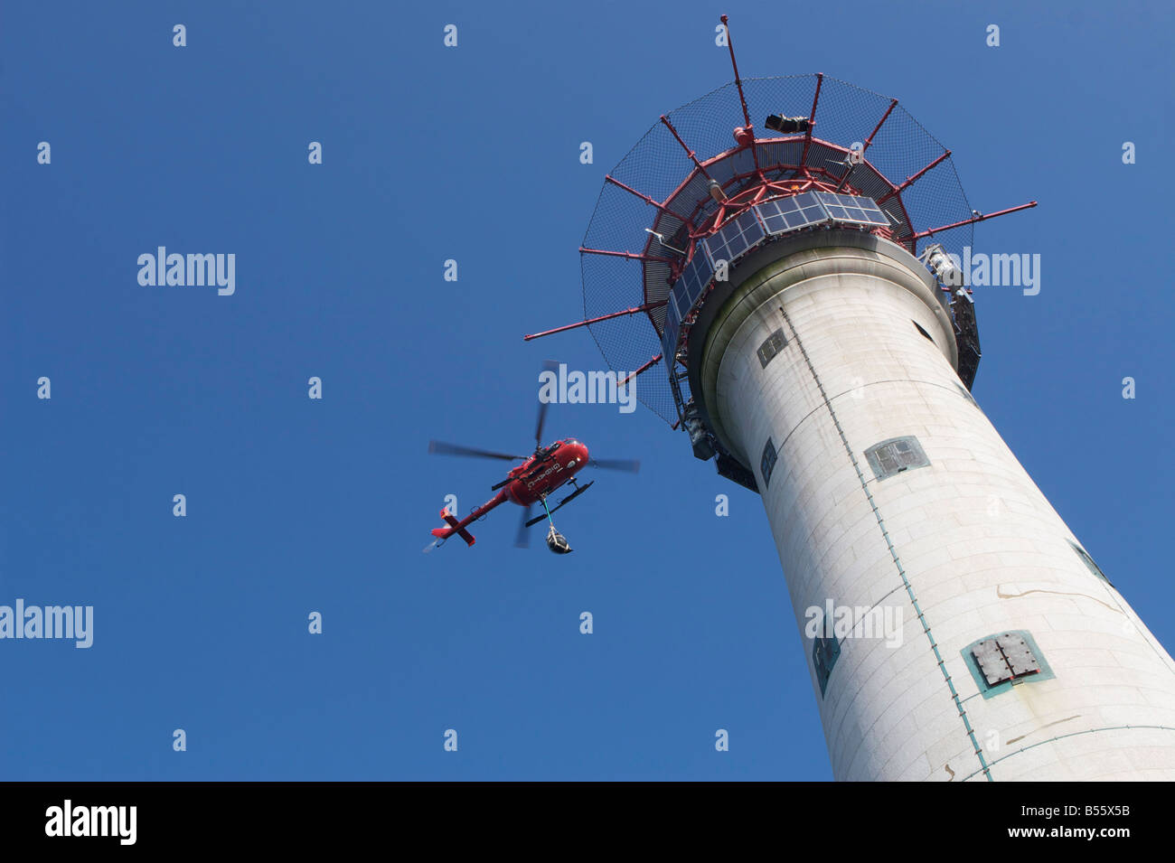 Helicopter and lighthouse hi-res stock photography and images - Alamy