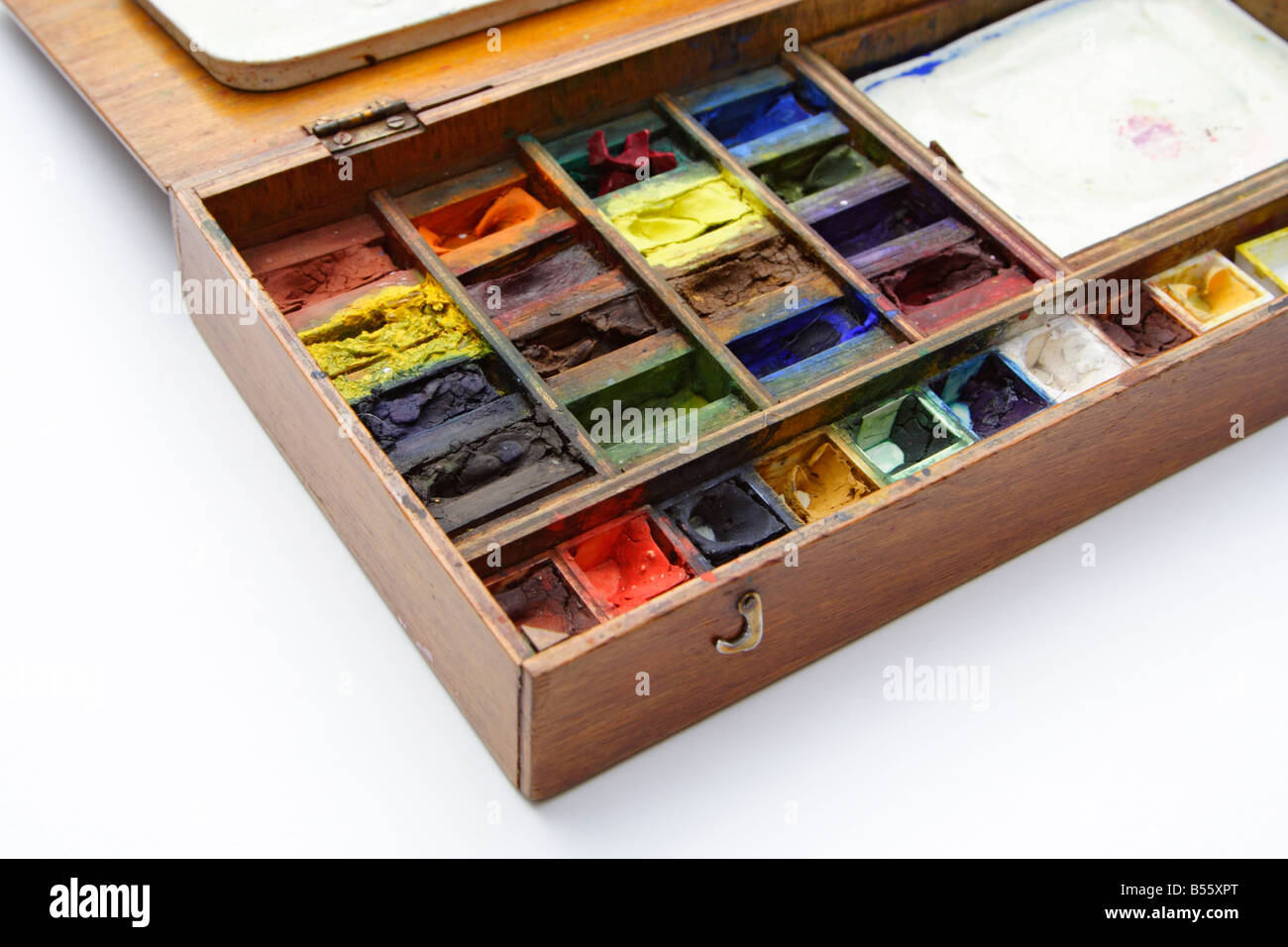 Watercolour paint pans hi-res stock photography and images - Alamy