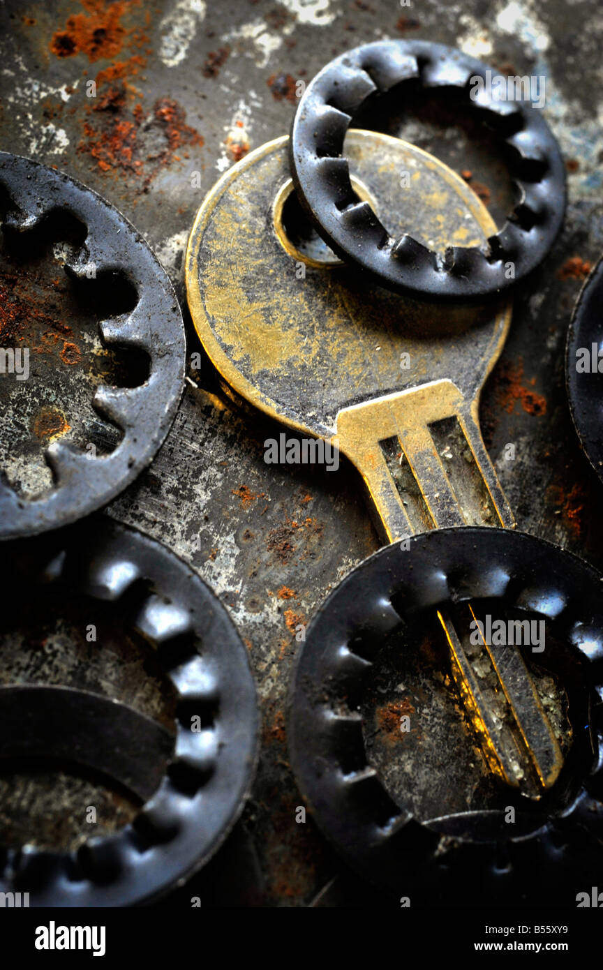 Lock washer hi-res stock photography and images - Alamy