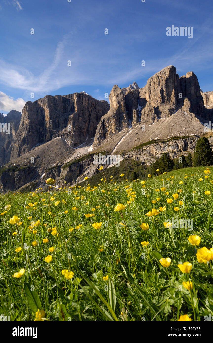 Sella Gruppe, Dolomites, Italy Stock Photo - Alamy