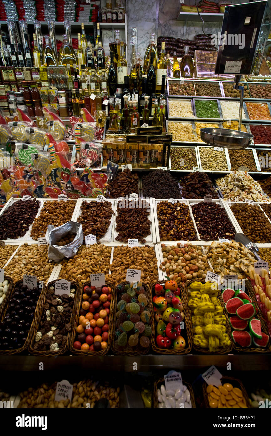 sweets market mix sweets Stock Photo - Alamy