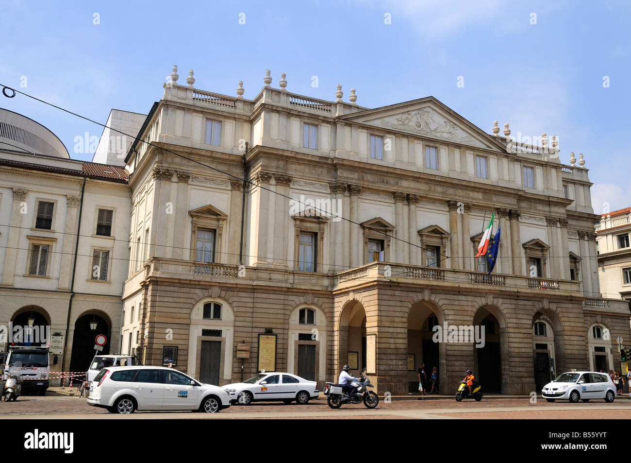La Scala Opera House Milan in Northern Italy Europe Stock Photo - Alamy