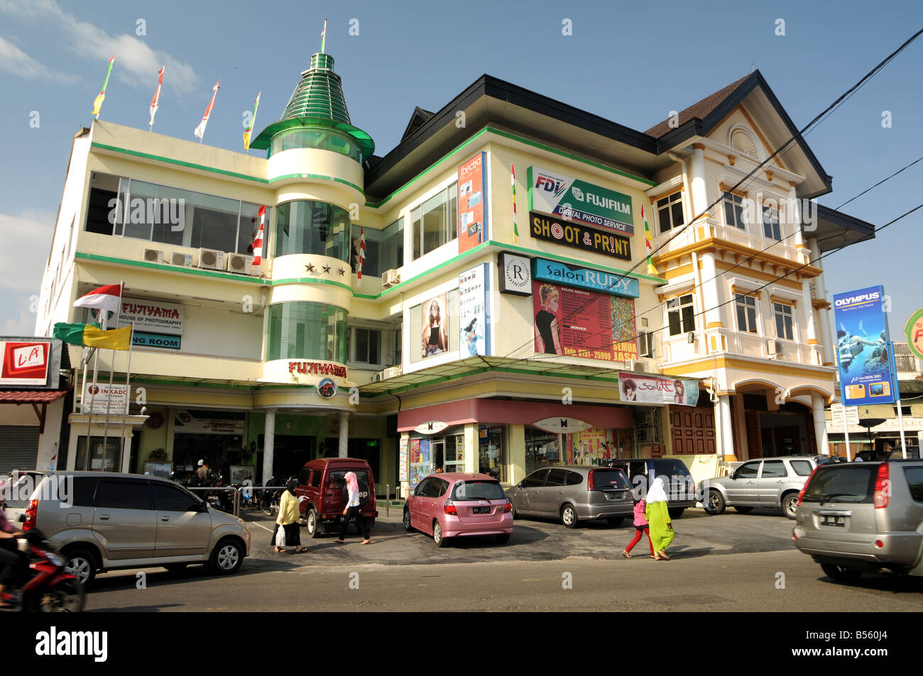 Indonesia street scene hi-res stock photography and images - Alamy