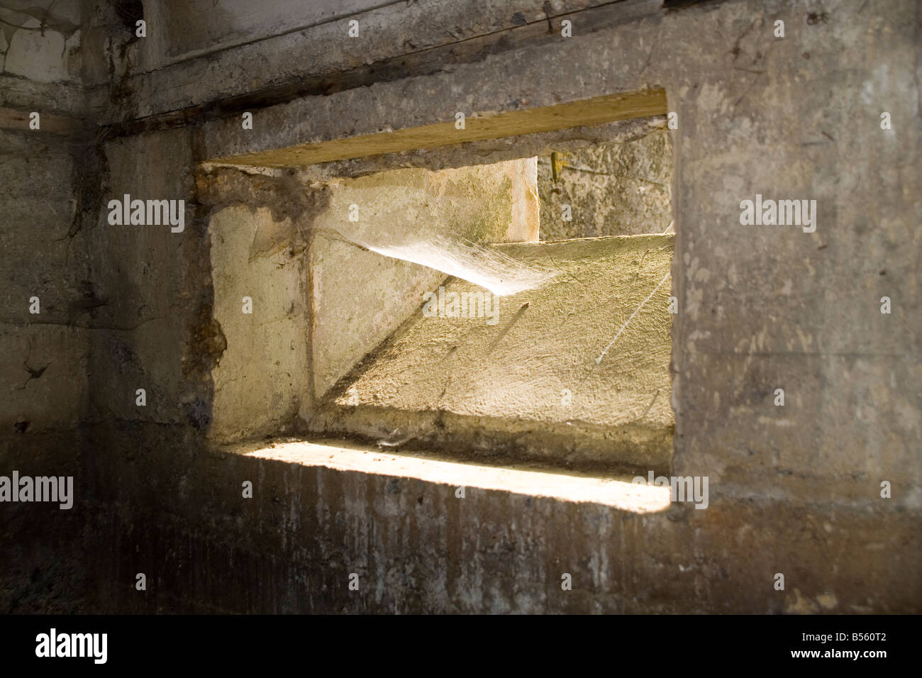 German First World War command bunker just south of the ridge at ...
