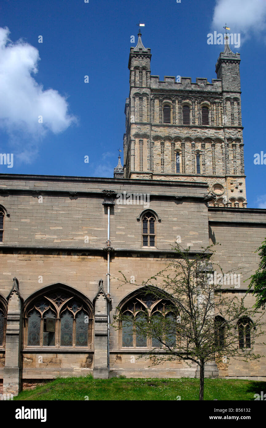 Exeter Cathedral Devon UK Stock Photo - Alamy