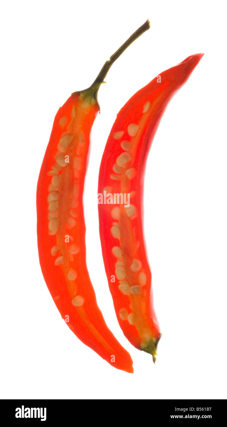Split pepper Cut Out Stock Images & Pictures - Alamy