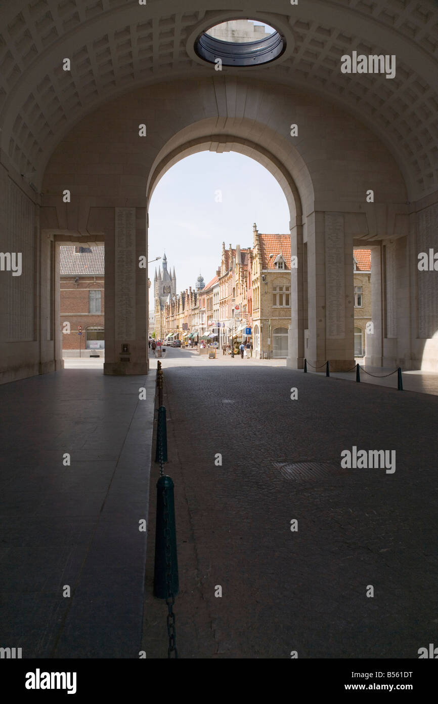 Menin Gate, Ypres, the memorial to the million men who fought in the ...