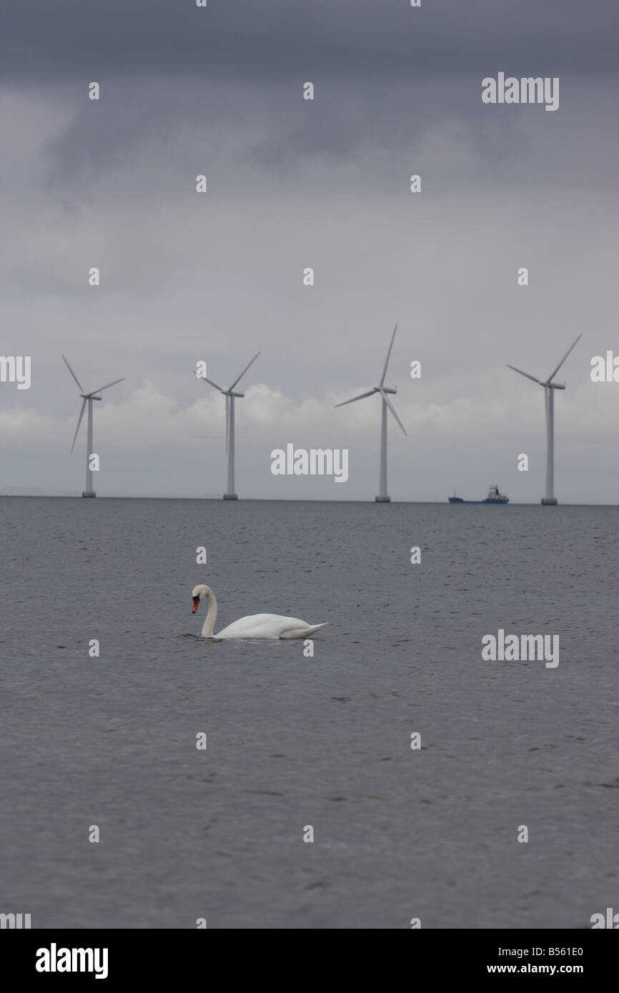 Danish off shore wind farm hi-res stock photography and images - Alamy