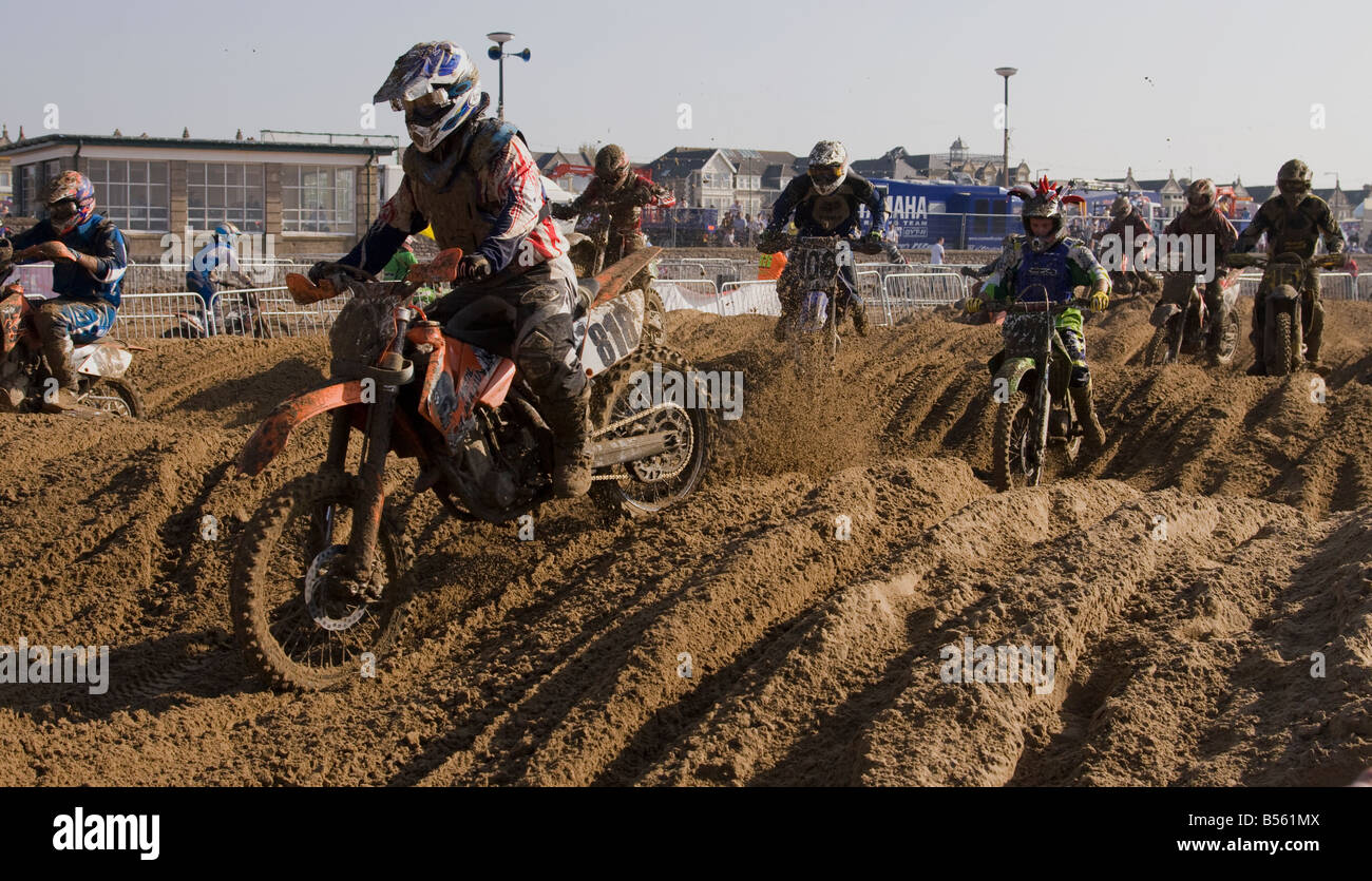 Scrambling motocross motorbikes hi-res stock photography and images - Alamy