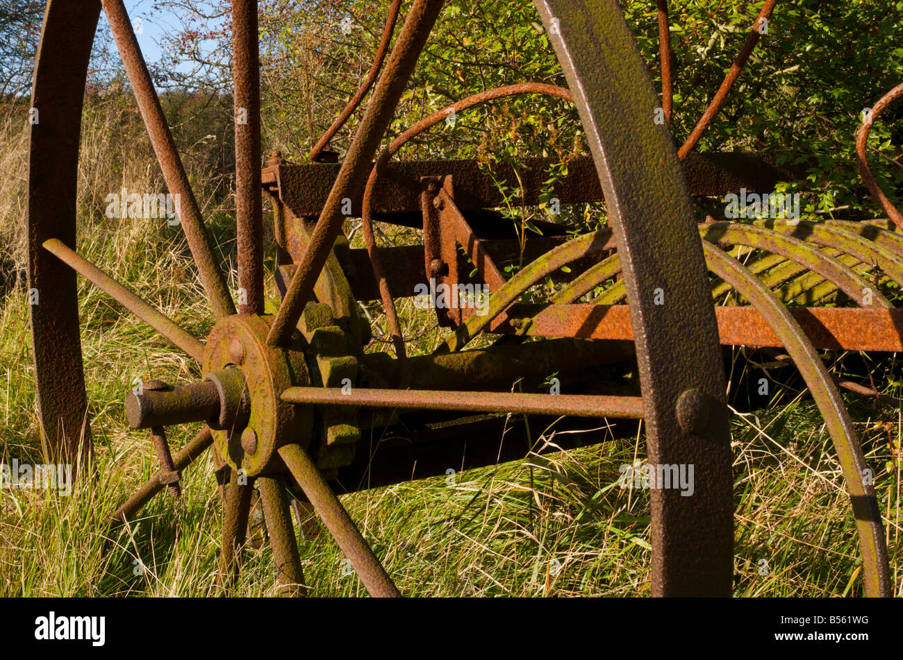 Overgrown old farm equipment hi-res stock photography and images - Alamy