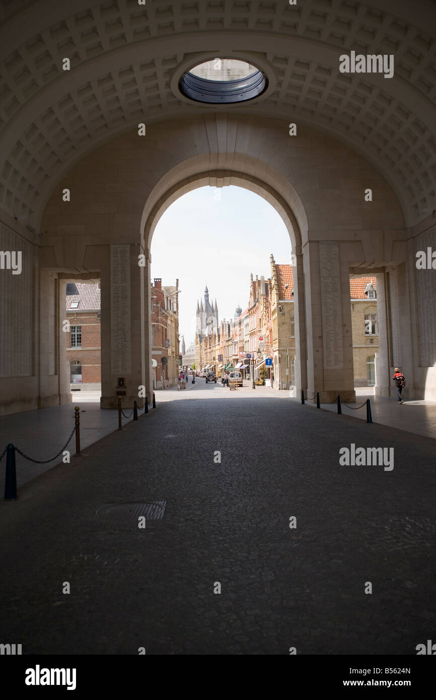 Menin Gate, Ypres, the memorial to the million men who fought in the ...