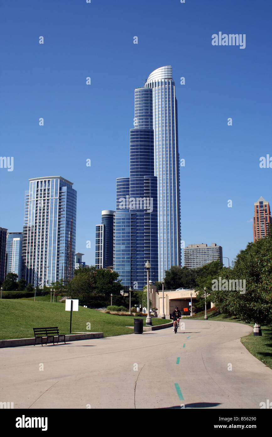 One Museum Park, Chicago, Illinois Stock Photo - Alamy