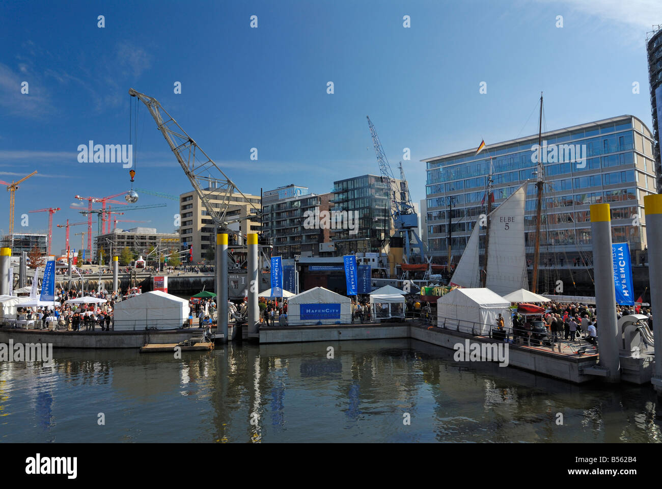 Inauguration of the new port for traditional ships at Sandtorhafen in ...