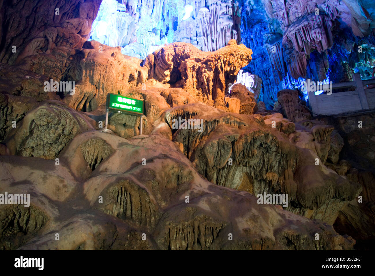 Reed Flute Caves, Guilin, China Stock Photo - Alamy