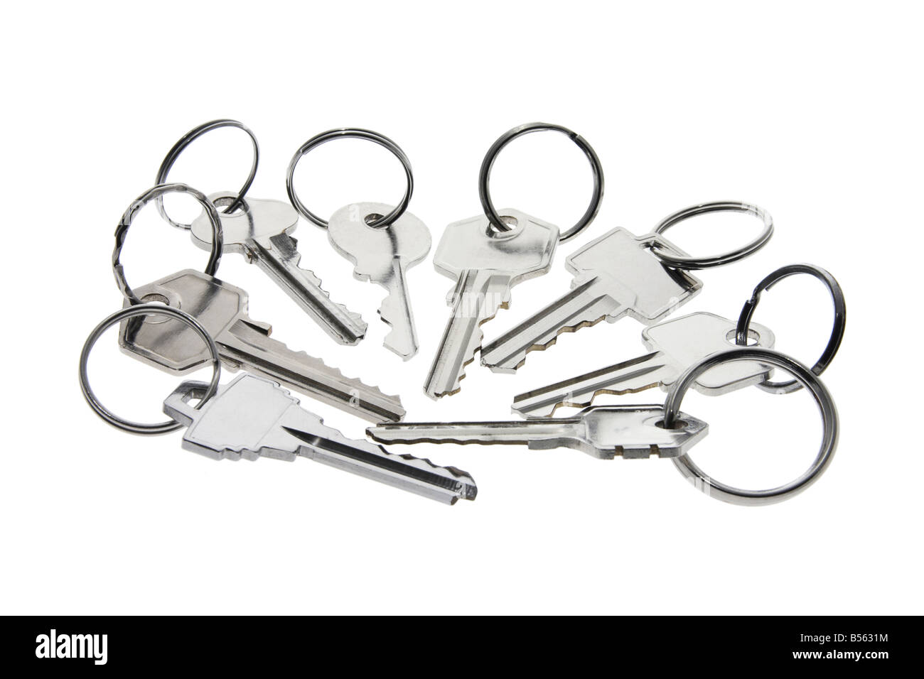 Key rings collection hi-res stock photography and images - Alamy