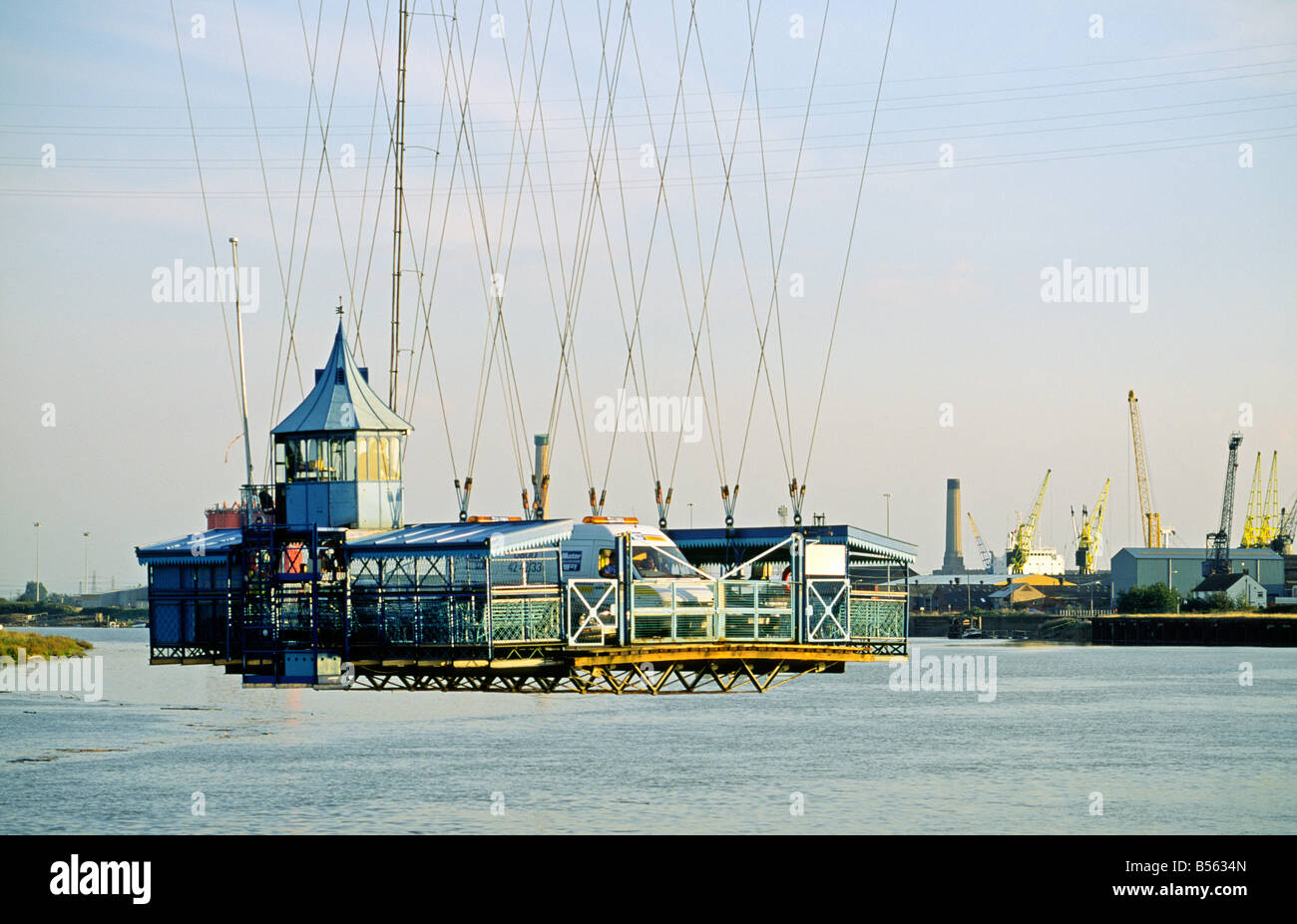 Suspended transporter bridge hi-res stock photography and images - Alamy