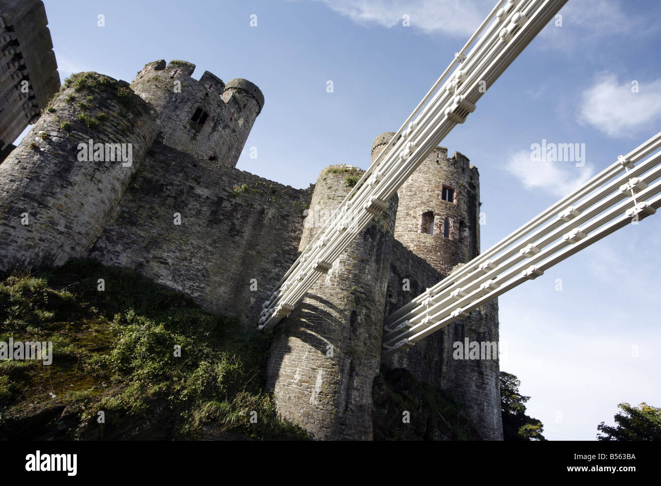 Conwy Castle, Wales Stock Photo - Alamy