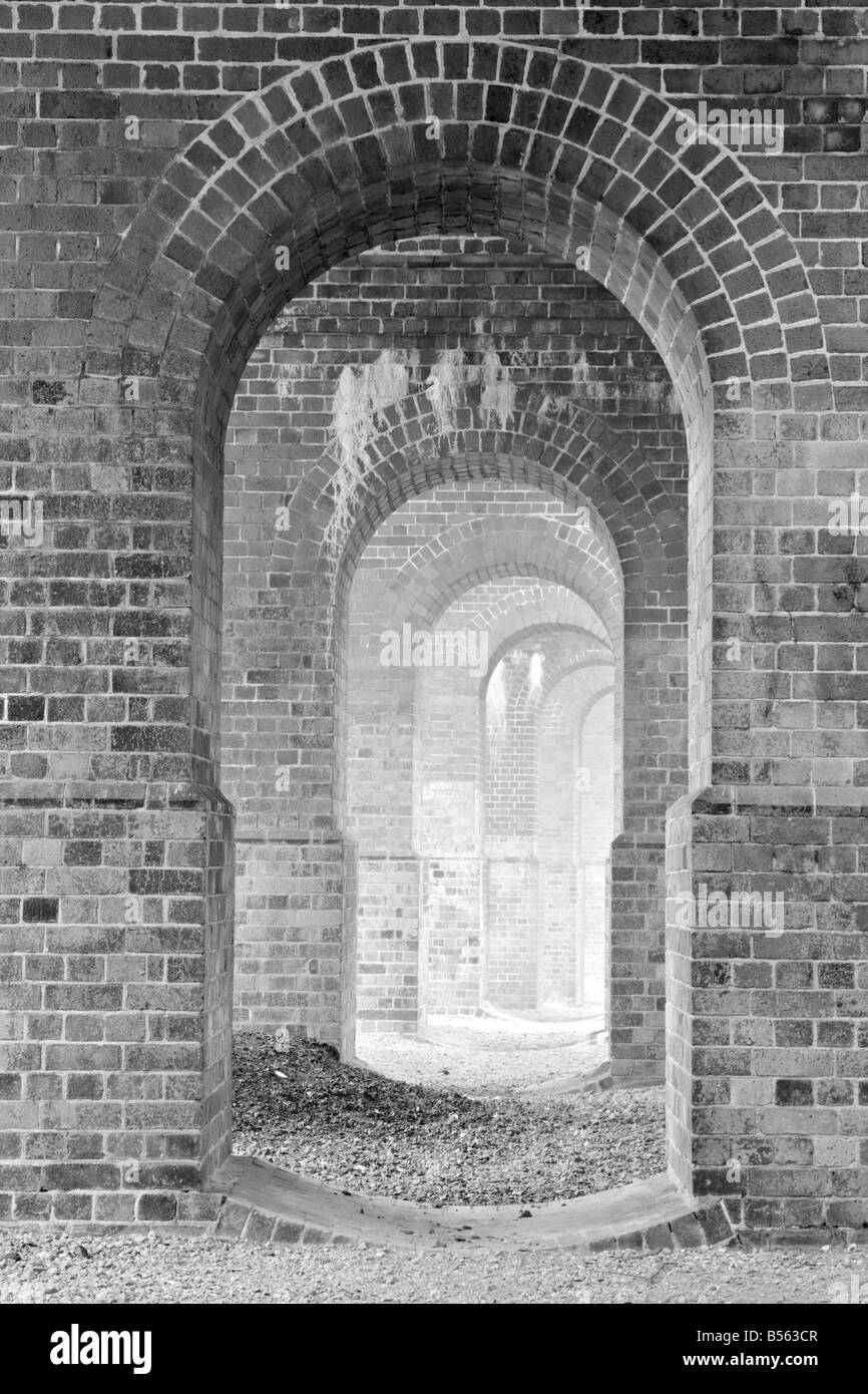 Old railway track stone Black and White Stock Photos & Images - Alamy