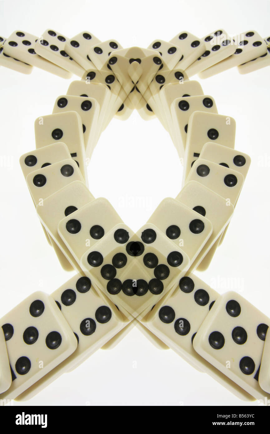 Dominoes effect hi-res stock photography and images - Alamy