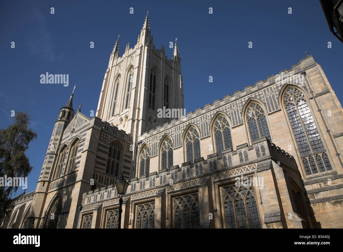 Saint Edmundsbury cathedral Bury St Edmunds Suffolk England Stock Photo ...