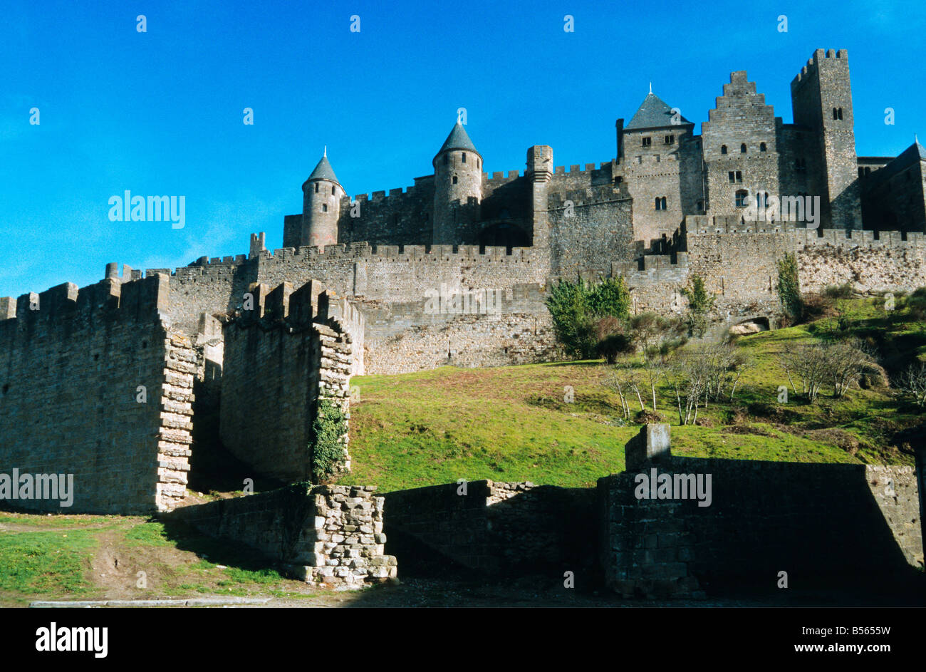 CARACASSONNE AUDE LANGUEDOC ROUSSILLON FRANCE Stock Photo - Alamy
