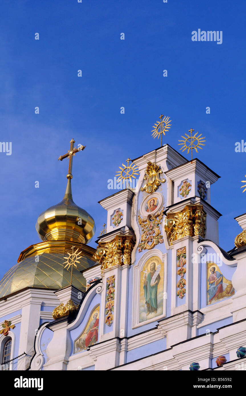 View of the St Michael monastery in Kiev, Ukraine Stock Photo - Alamy