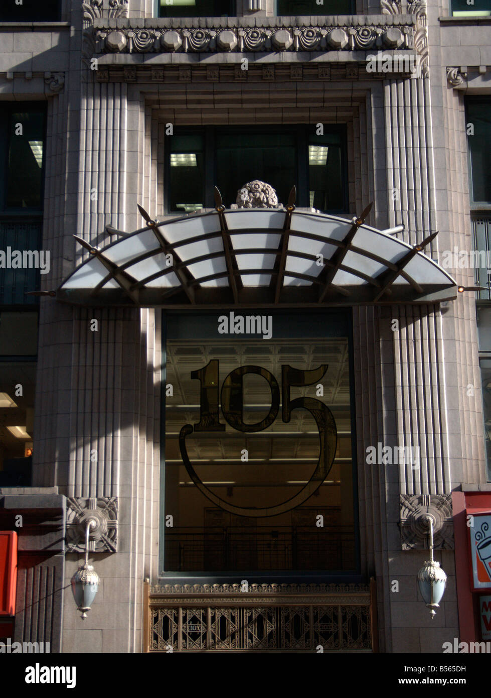 Loop Center Building. West Madison Street. The Loop. Chicago. Illinois ...