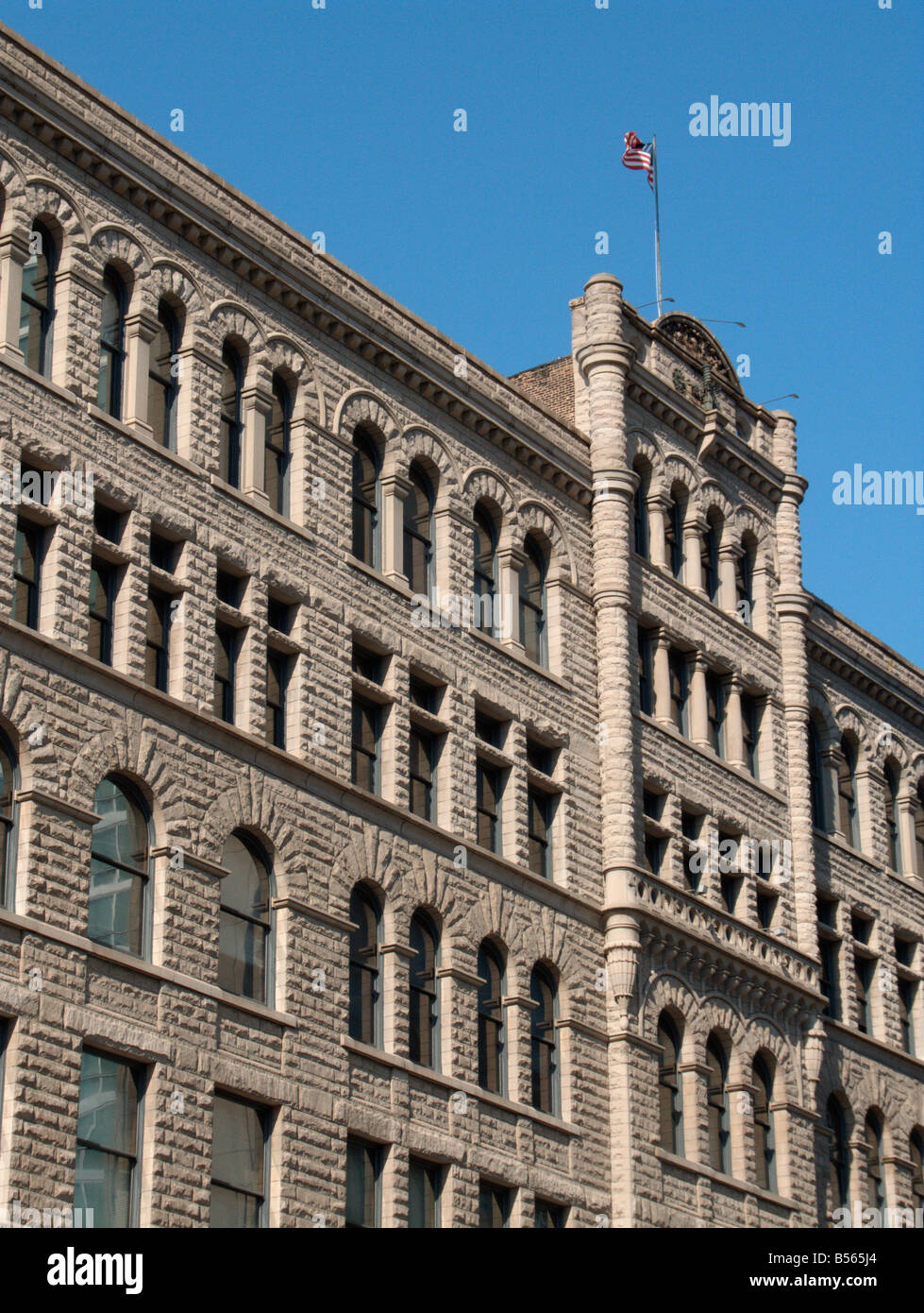 Courthouse Place building. Hubbard Street, Near North Side. Chicago ...