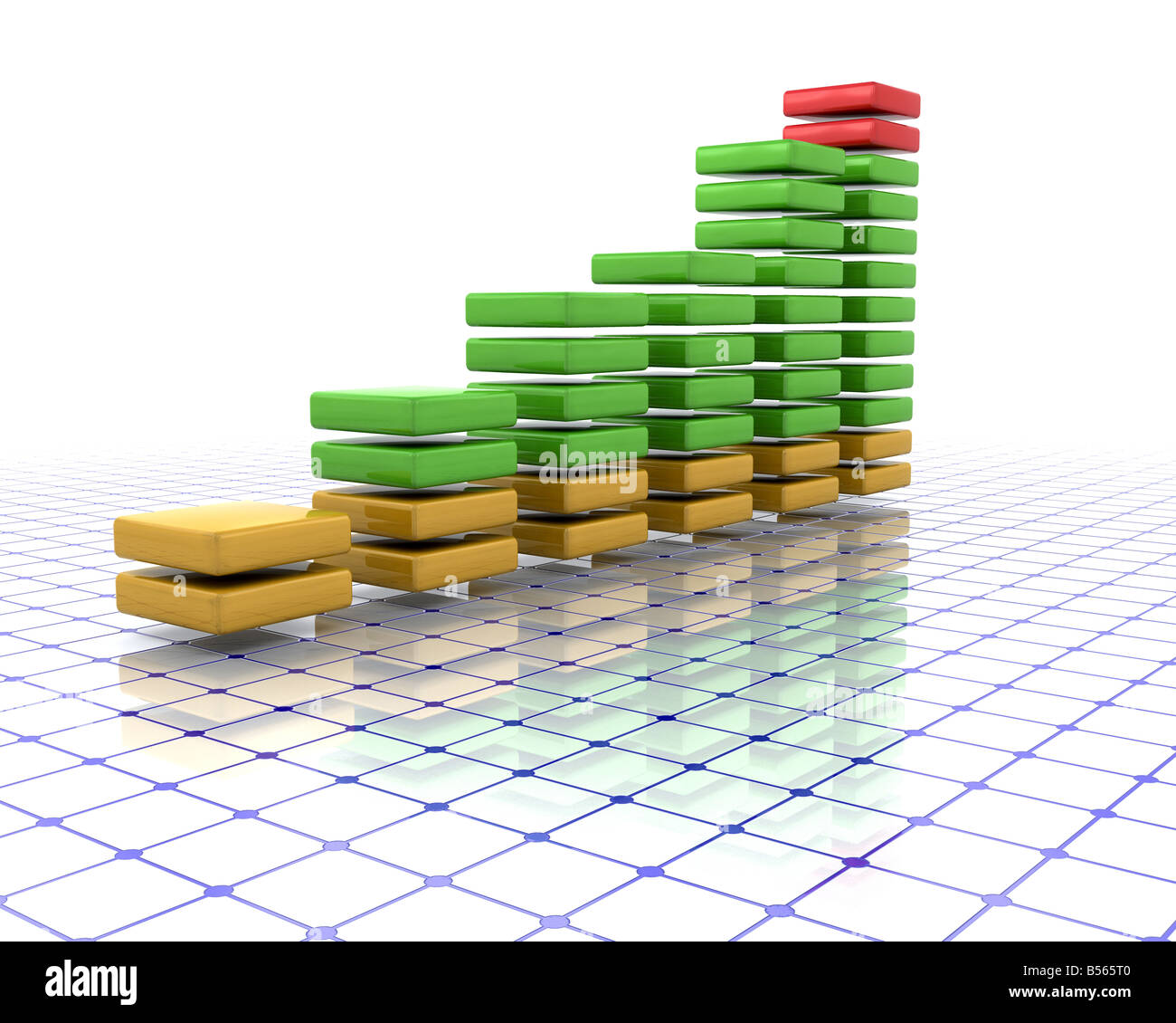 3d graph chart hi-res stock photography and images - Alamy