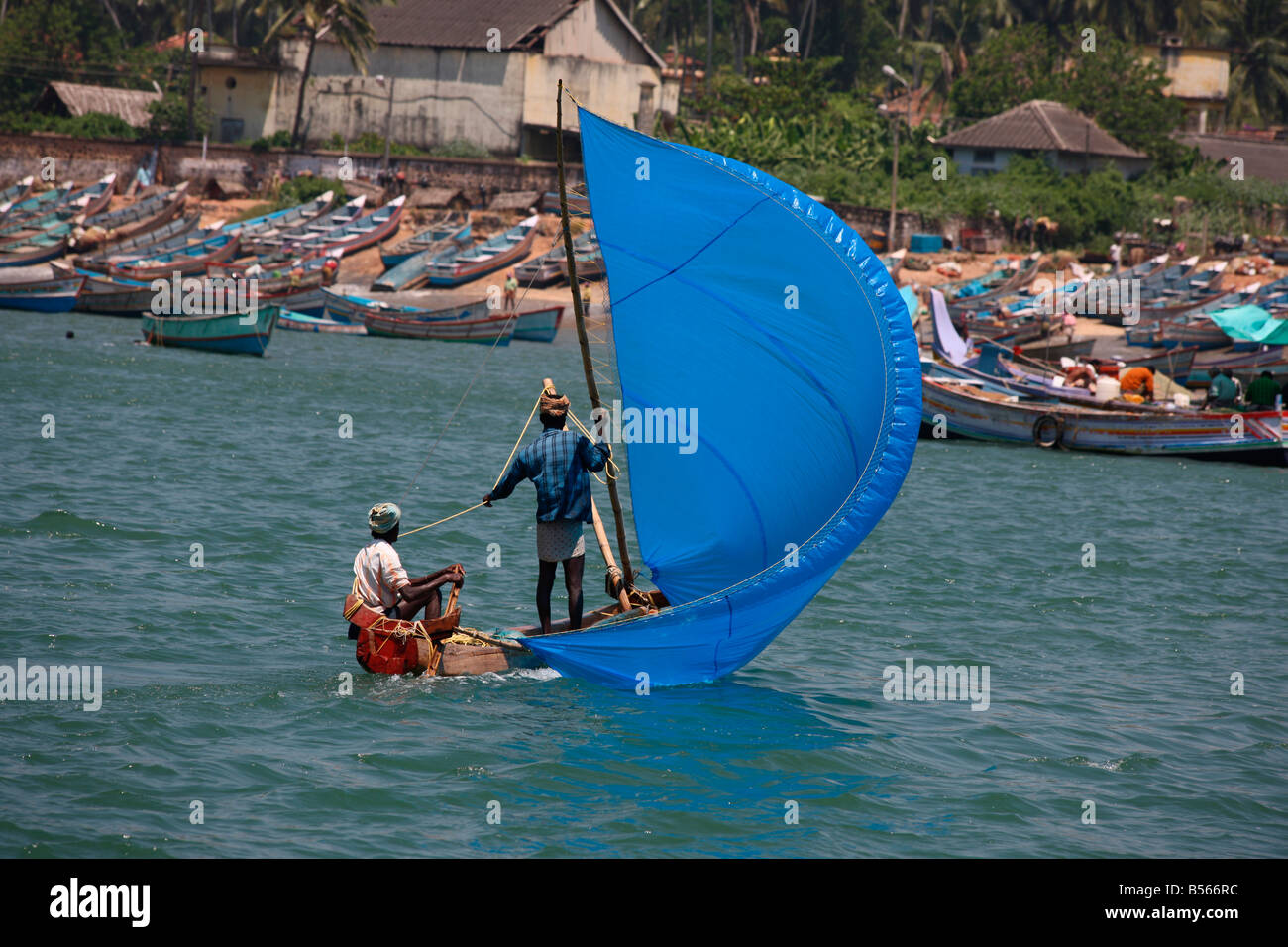 Catamaran Sailing In Kerala
