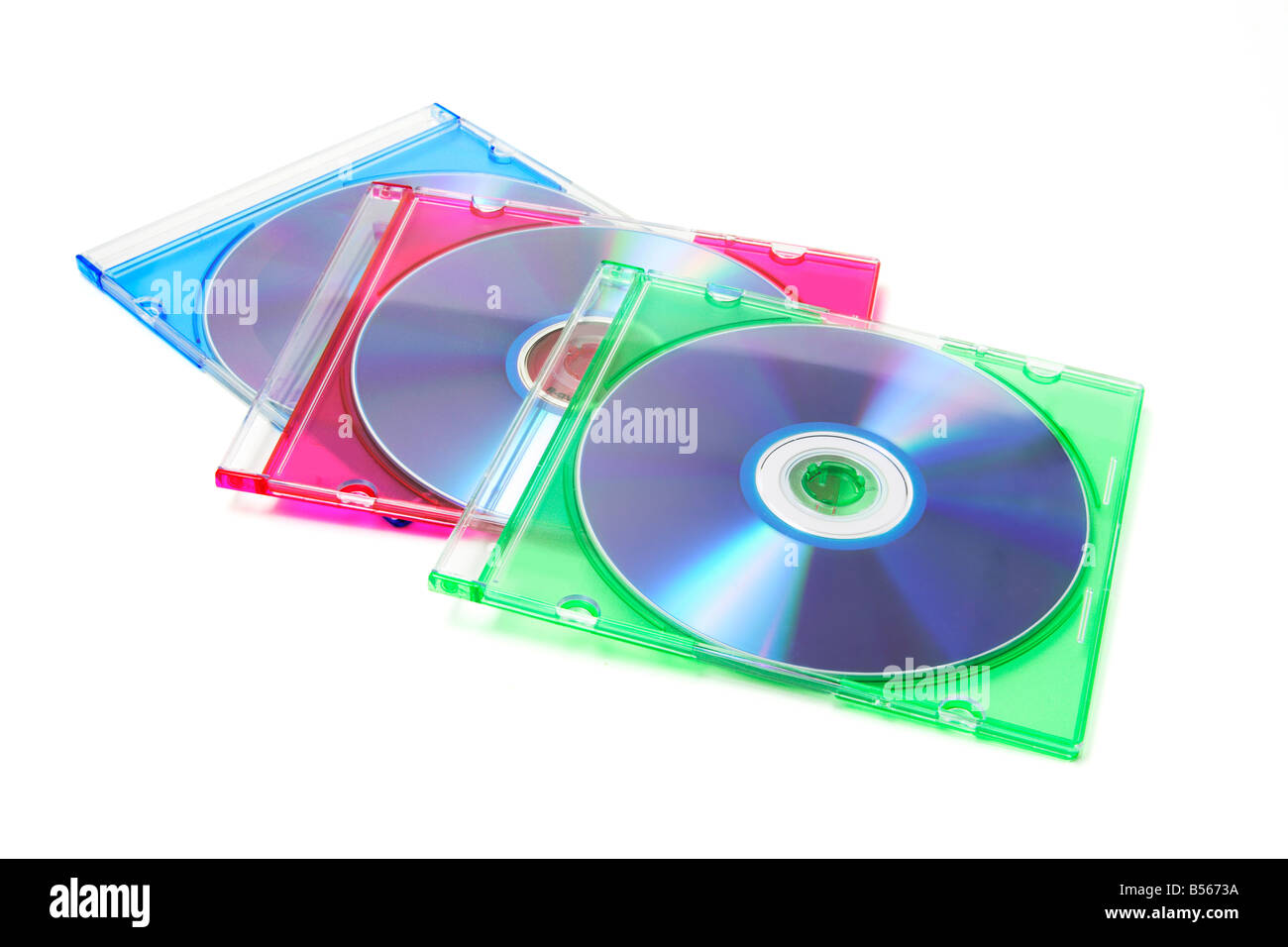 Compact disks Cut Out Stock Images & Pictures - Alamy