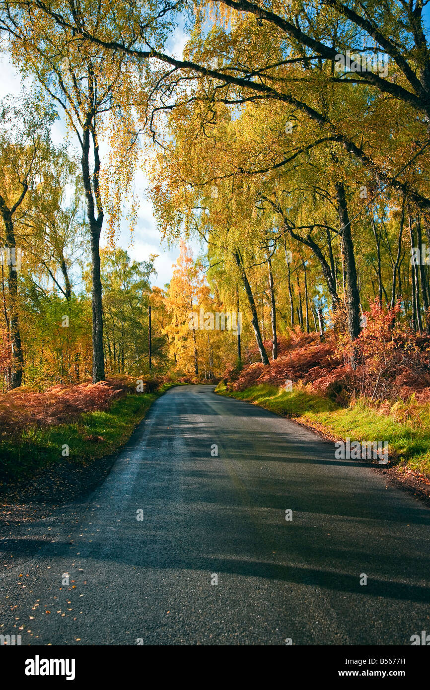 Loch rannoch road hi-res stock photography and images - Alamy
