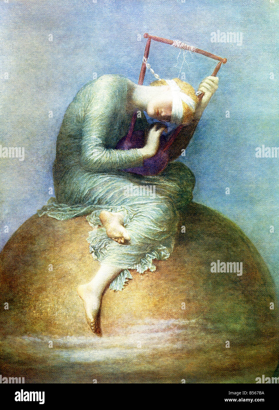 Hope by George Watts Stock Photo - Alamy