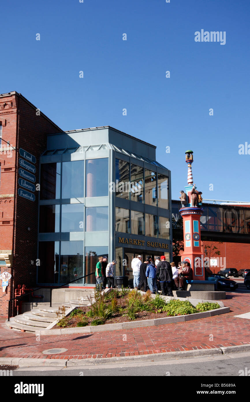 Market square saint john new brunswick hi-res stock photography and images - Alamy