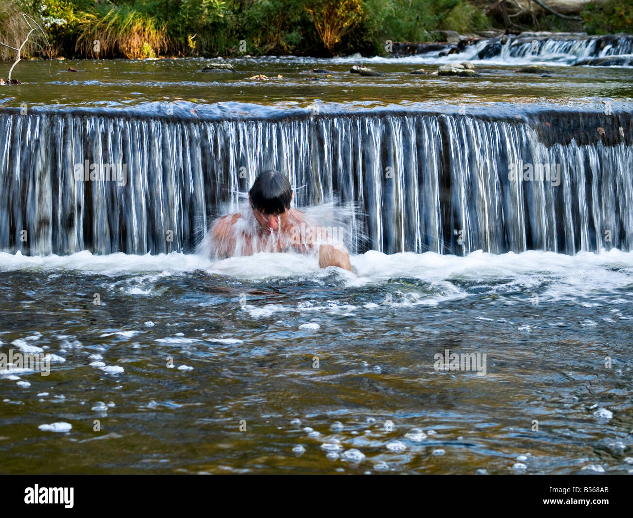 Man emerging water hi-res stock photography and images - Alamy